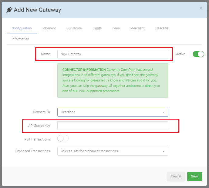 OPENPATH - Setting up a Connector – OpenPath, Inc.